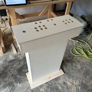 DIY Pedestal Arcade Cabinet Unfinished for Mame Pandoras Box Raspberry ...