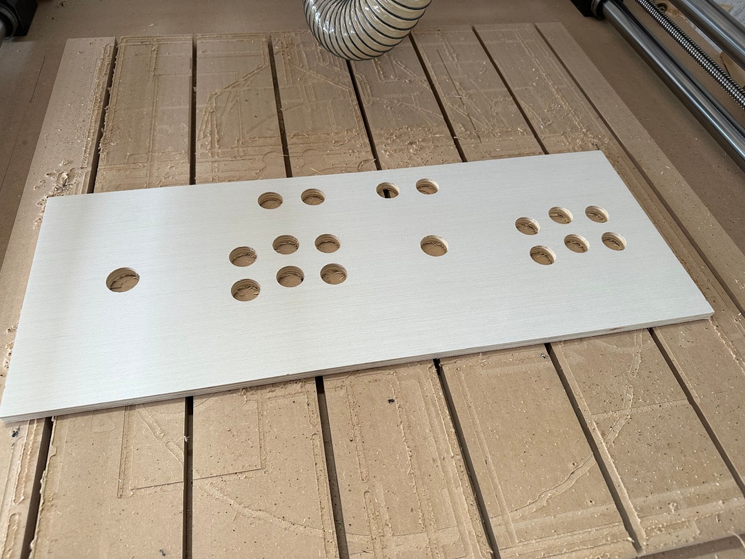 DIY Arcade Control Panel Custom Sized CNC Cut Cusom Sizes Avaialable ...