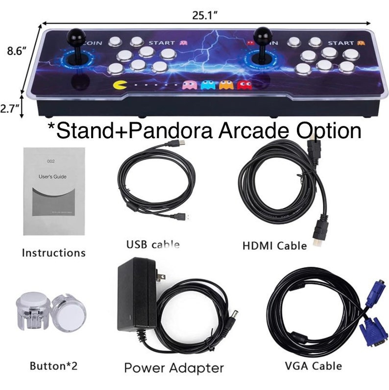 Pedestal Stand for Pandoras Box Table Top Arcade Please Read - Etsy