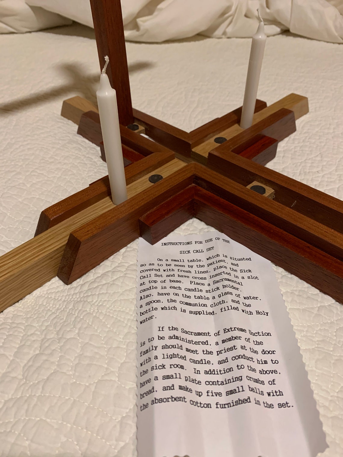 Last Rites Cross - Etsy