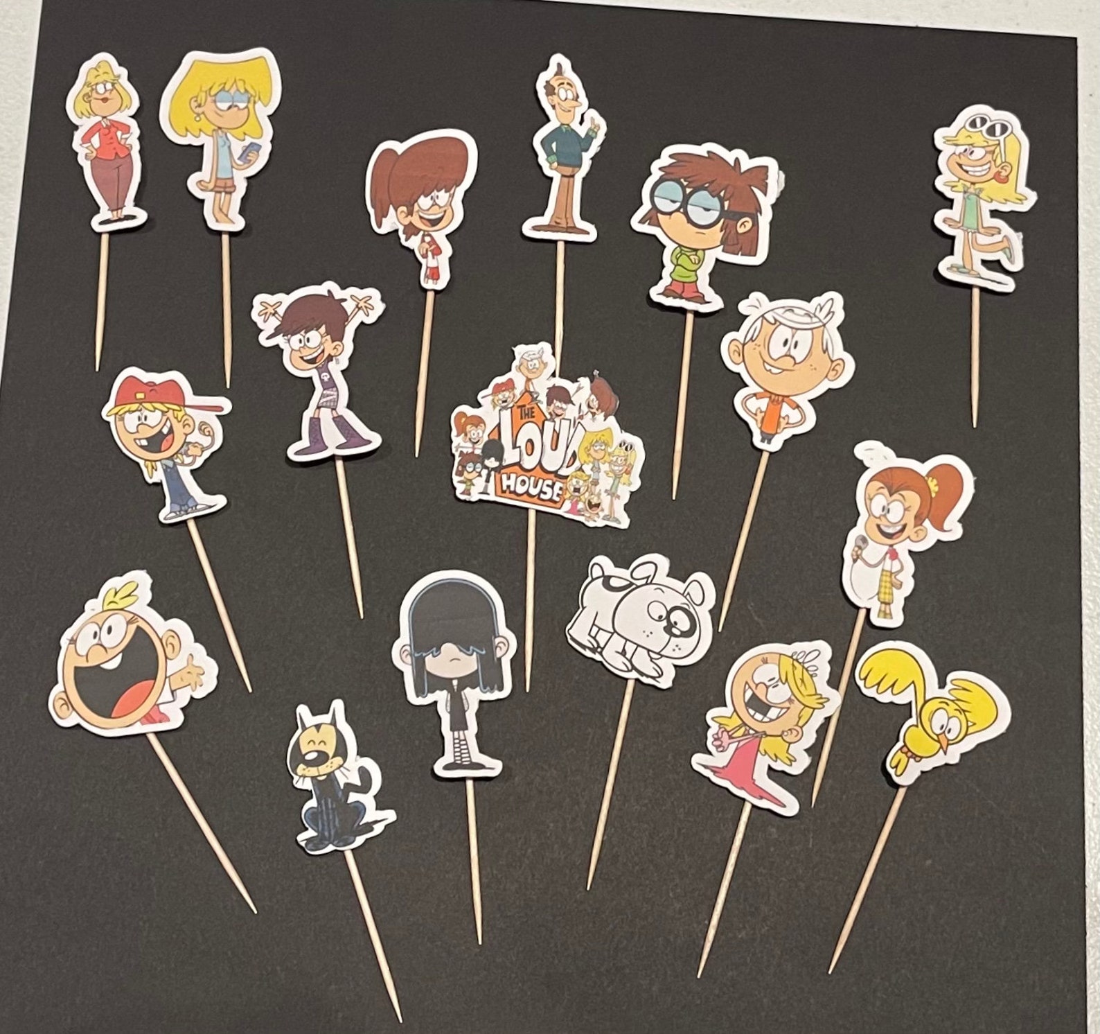 Loud House Cupcake Topper Loud House Printable Cupcake Etsy France Porn Sex Picture