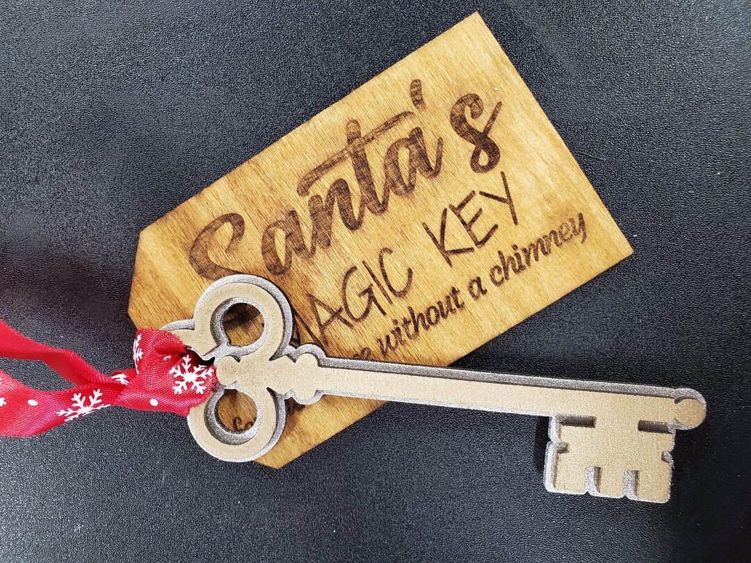 Santa Keys! File Svg Laser Engraving - Etsy