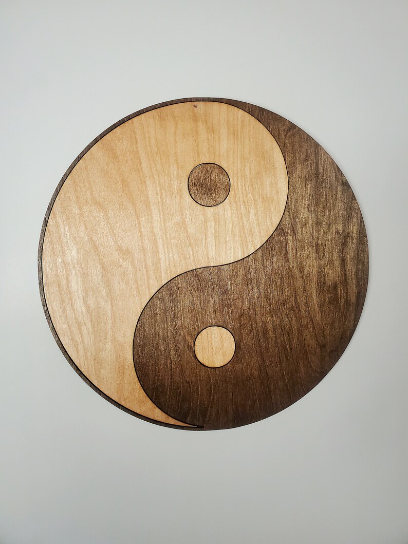 Yin and Yang Laser Cut File - Etsy