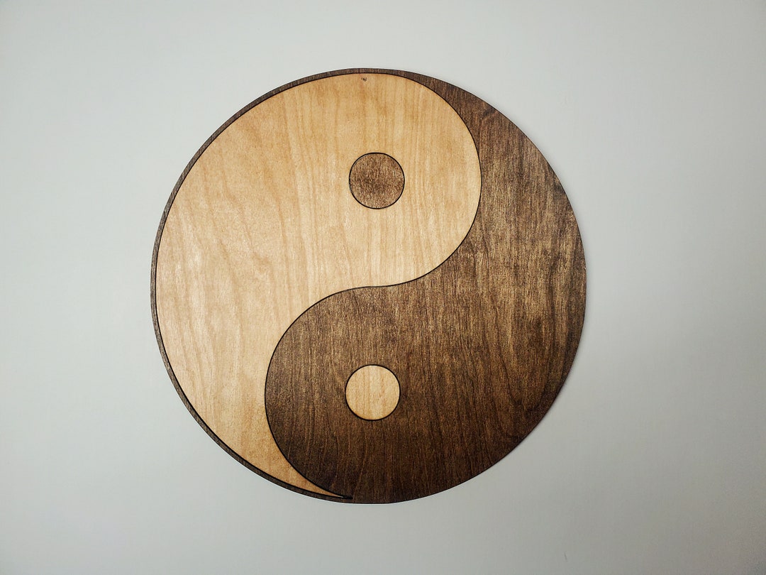 Yin and Yang Laser Cut File - Etsy