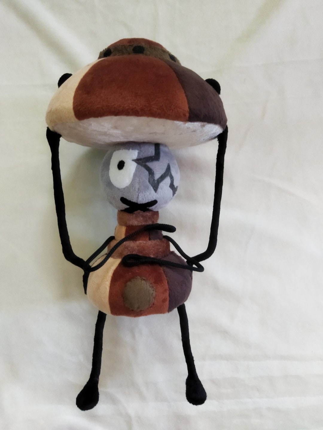 Handmade Wire Plush Posable Soft Sculpture Airy Fabric Doll Light or ...