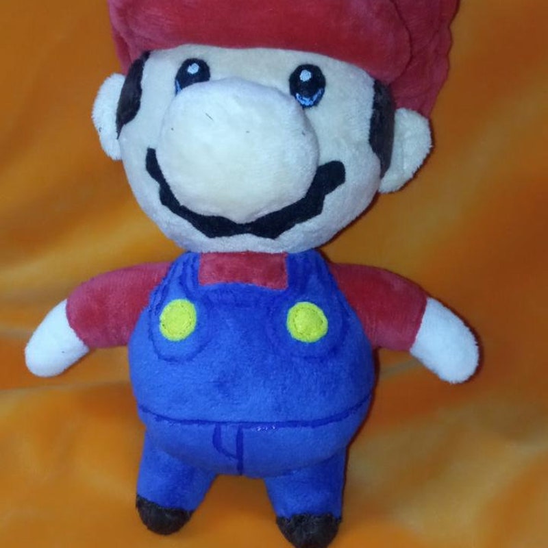 Mario Plush - Etsy