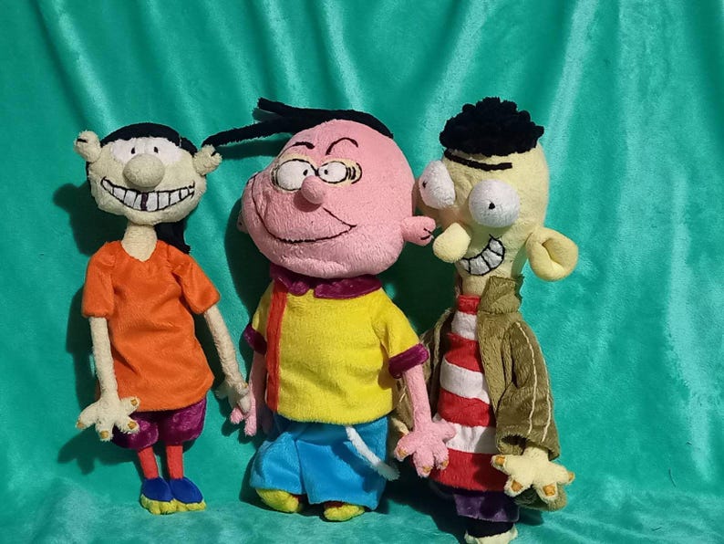 Ed, Edd & Eddy Plush Handmade, Soft and Hypoallergenic Price is for ONE ...