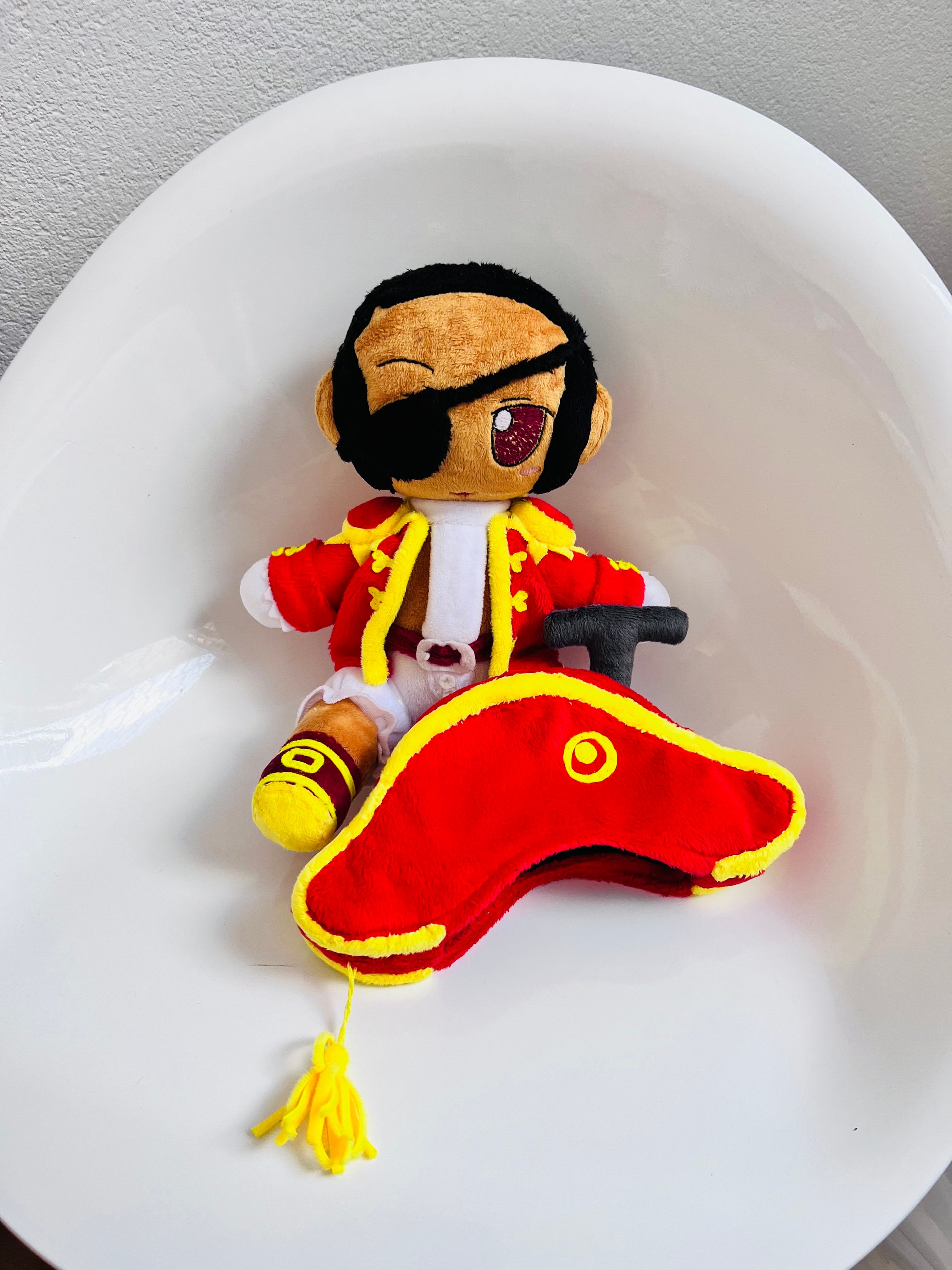 Pirate With One Eye. Custom Plush Toy - Etsy