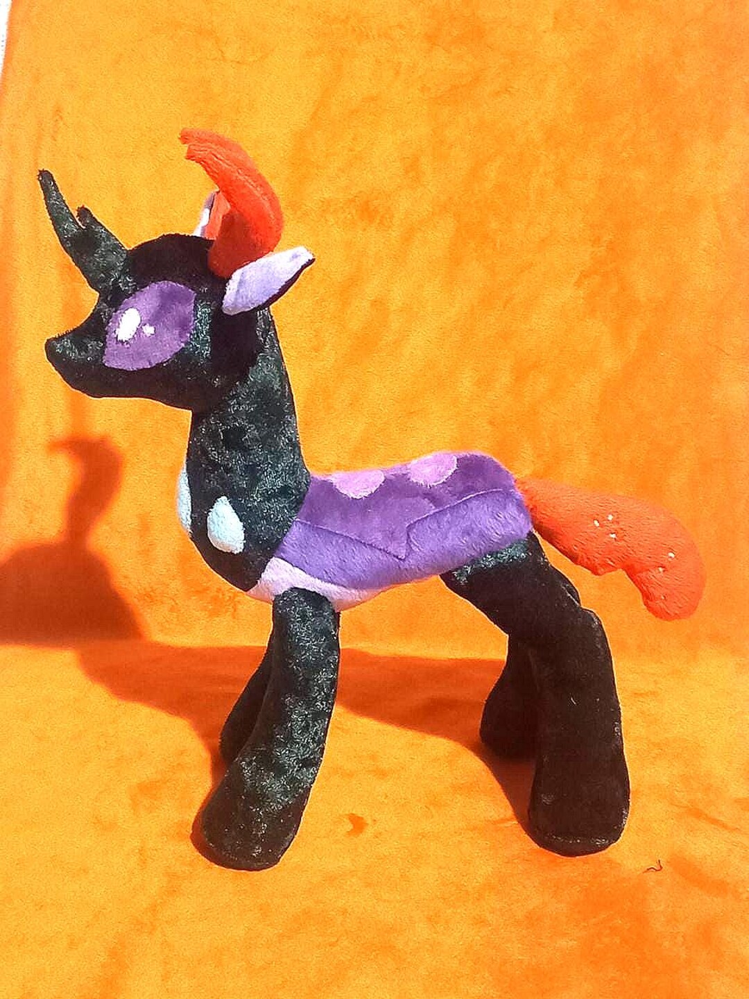 Thorax-inspired Plush – 37 Cm Handmade Reformed Changeling – Soft Fan ...