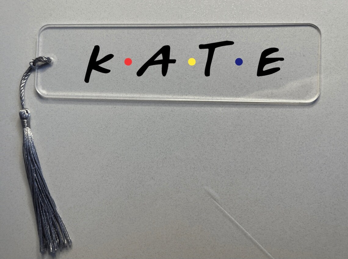 FRIENDS Bookmark // FRIENDS TV show bookmark | Etsy