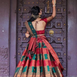 Nitimatta Indian Lehenga Choli for Women Wedding Party Wear Woven ...