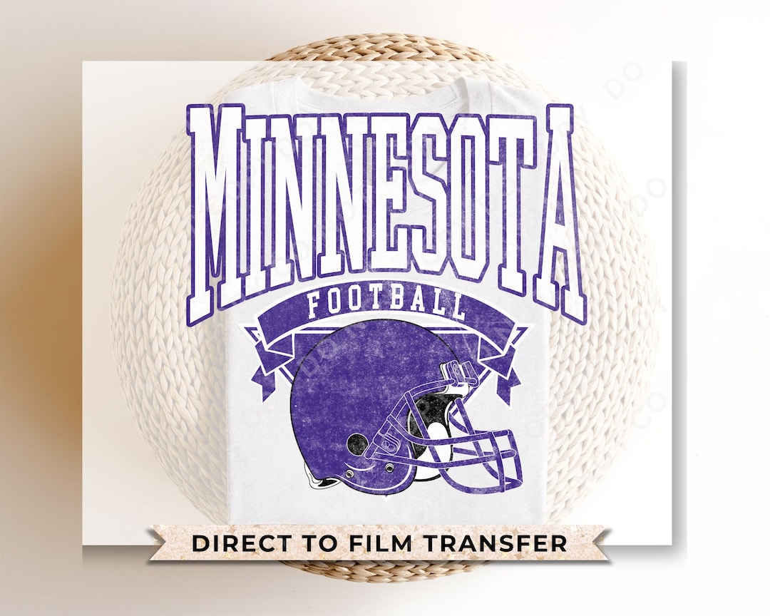 Minnesota Football DTF Transfers, Ready to Press, T-shirt Transfers ...