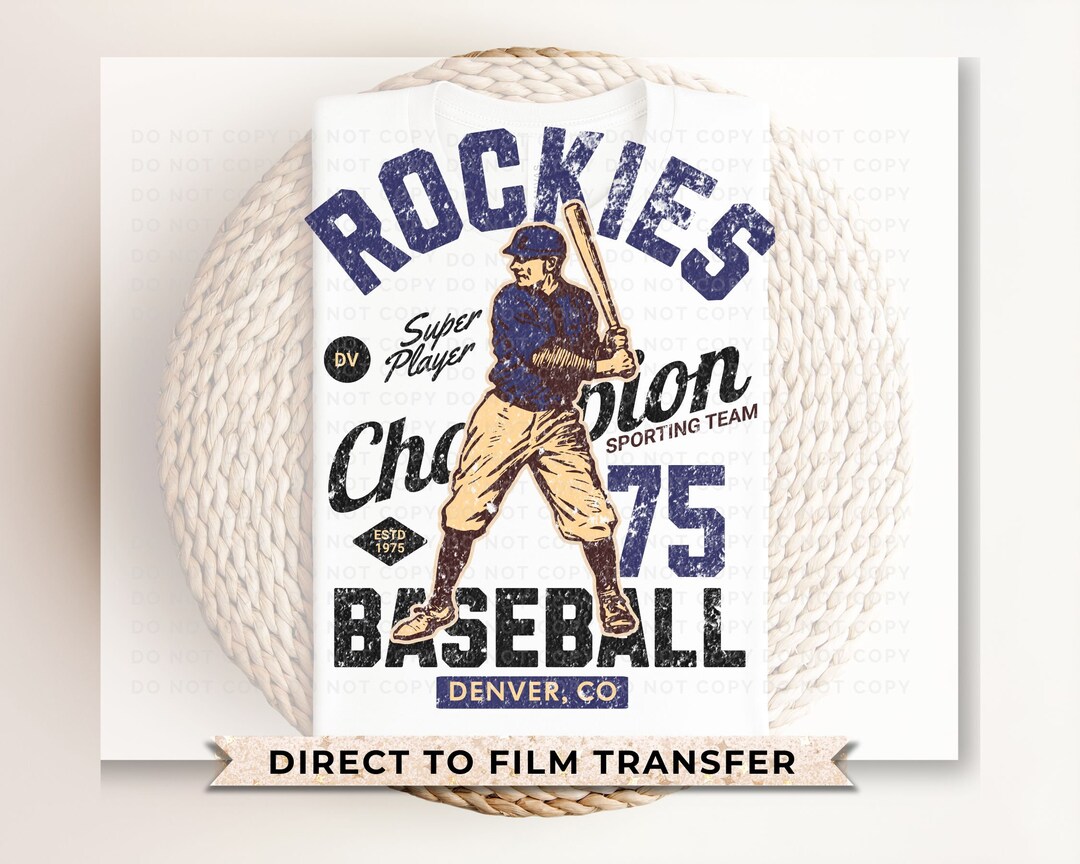 Baseball DTF Transfers, Ready to Press, T-shirt Transfers, Heat ...