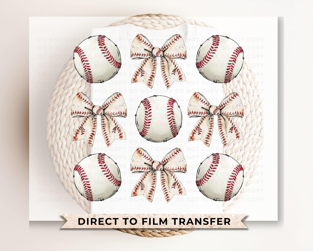Baseball DTF Transfers, Ready to Press, T-shirt Transfers, Heat ...