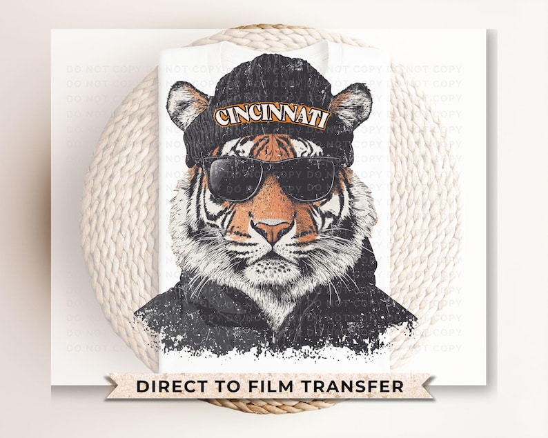 Cincinnati Football DTF Transfers, Ready to Press, T-shirt Transfers ...