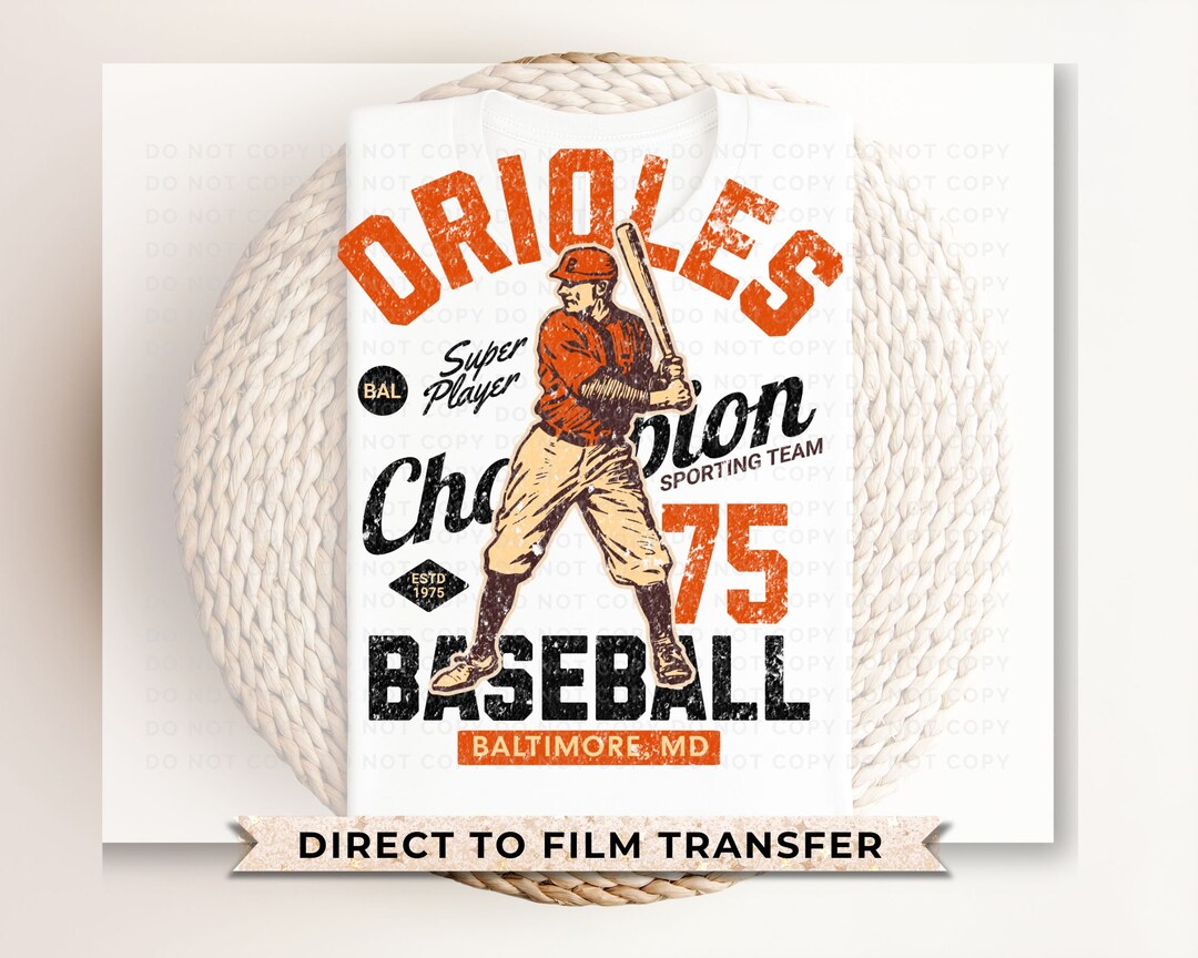 Baseball DTF Transfers, Ready to Press, T-shirt Transfers, Heat ...