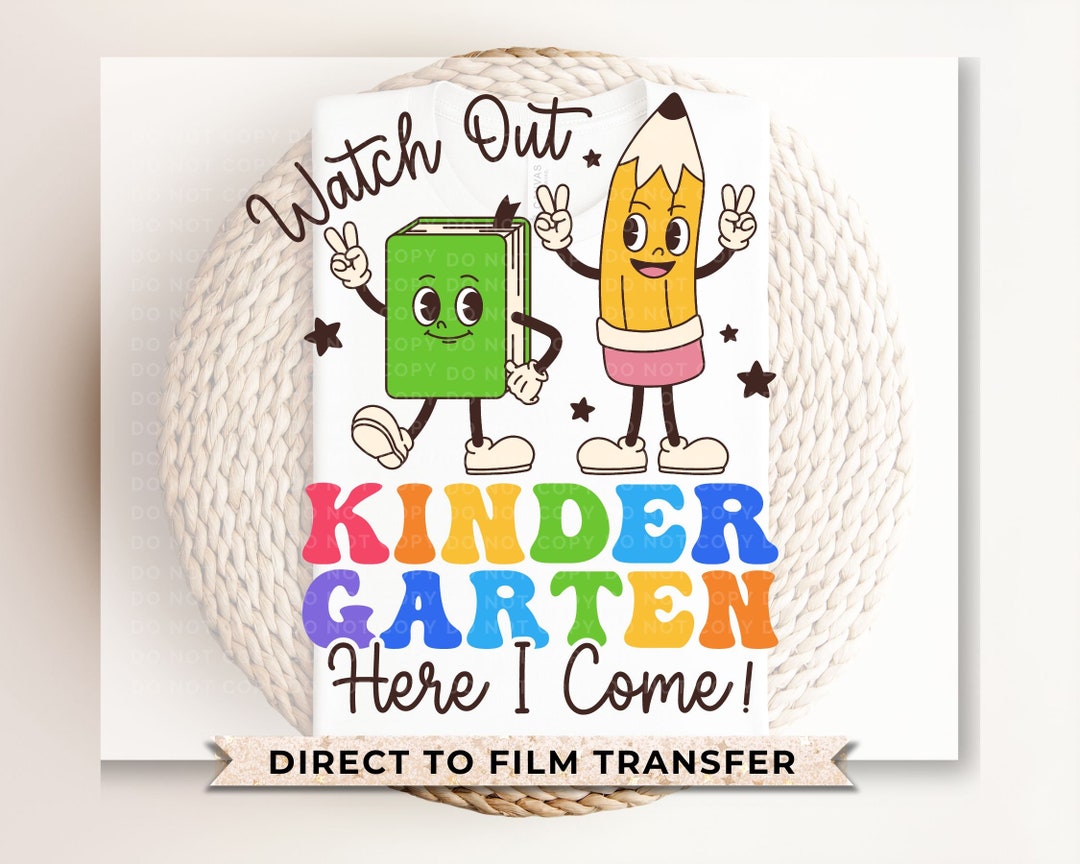 School DTF Transfers, Ready to Press, T-shirt Transfers, Heat Transfer ...