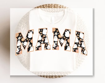 Spooky Mama Retro Checkered DTF Transfers Ready to Press - Etsy