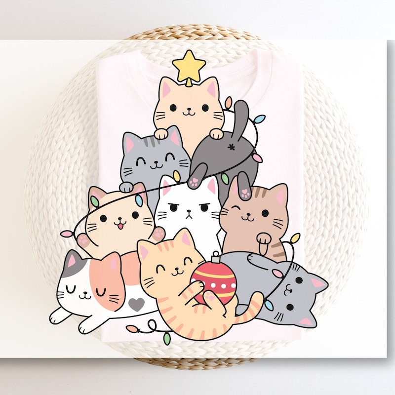 Cat Transfer Iron On - Etsy