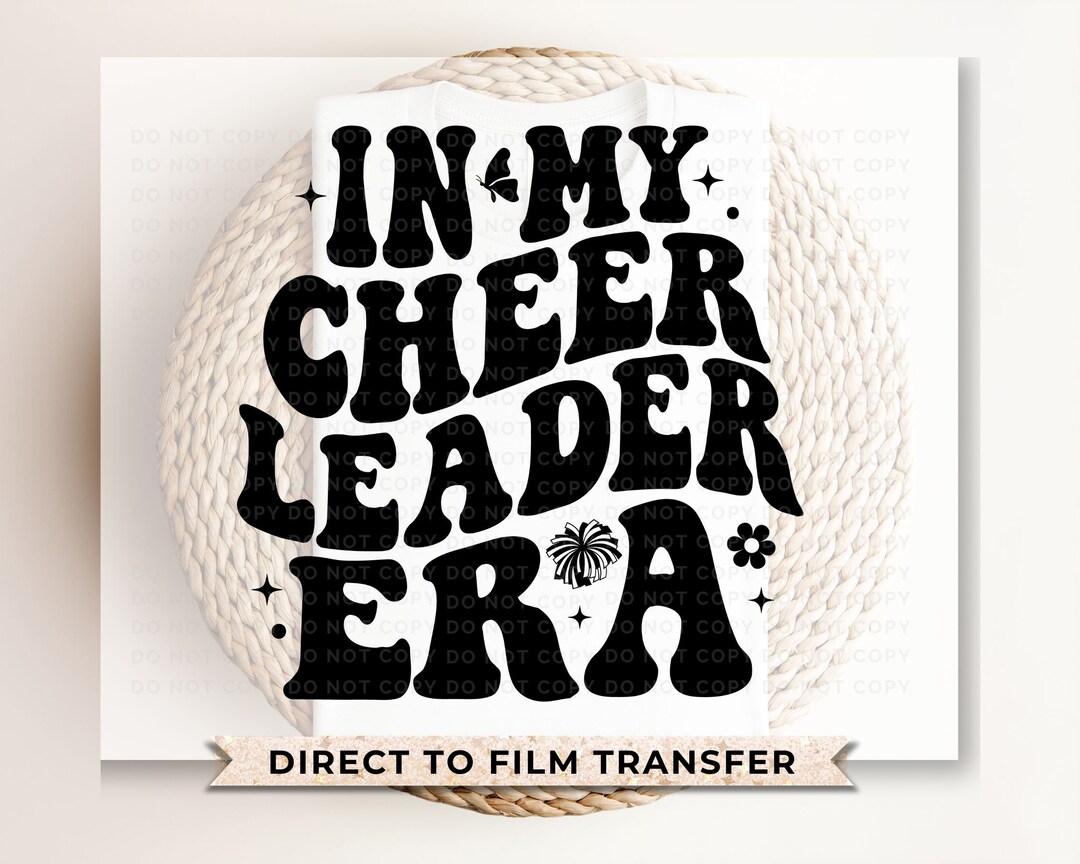 Cheerleader DTF Transfers, Ready to Press, T-shirt Transfers, Heat ...