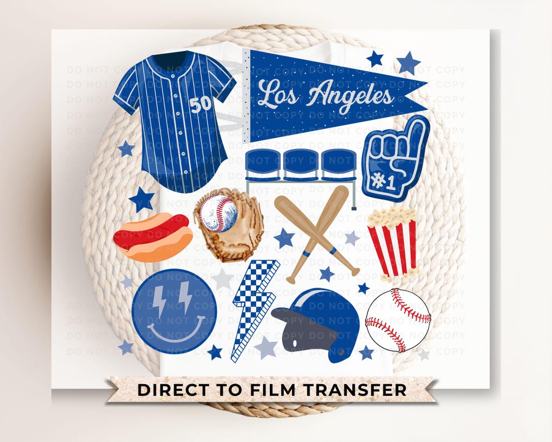 Baseball DTF Transfer, Ready to Press, T-shirt Transfer, Heat Transfer ...