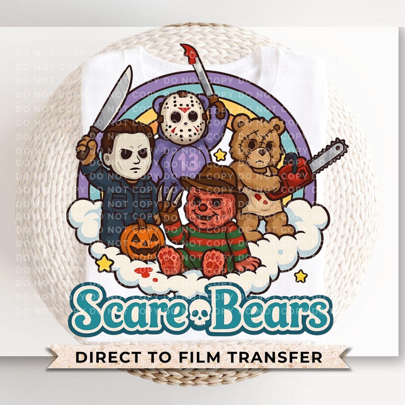 Dtf Transfers Horror Ready - Etsy