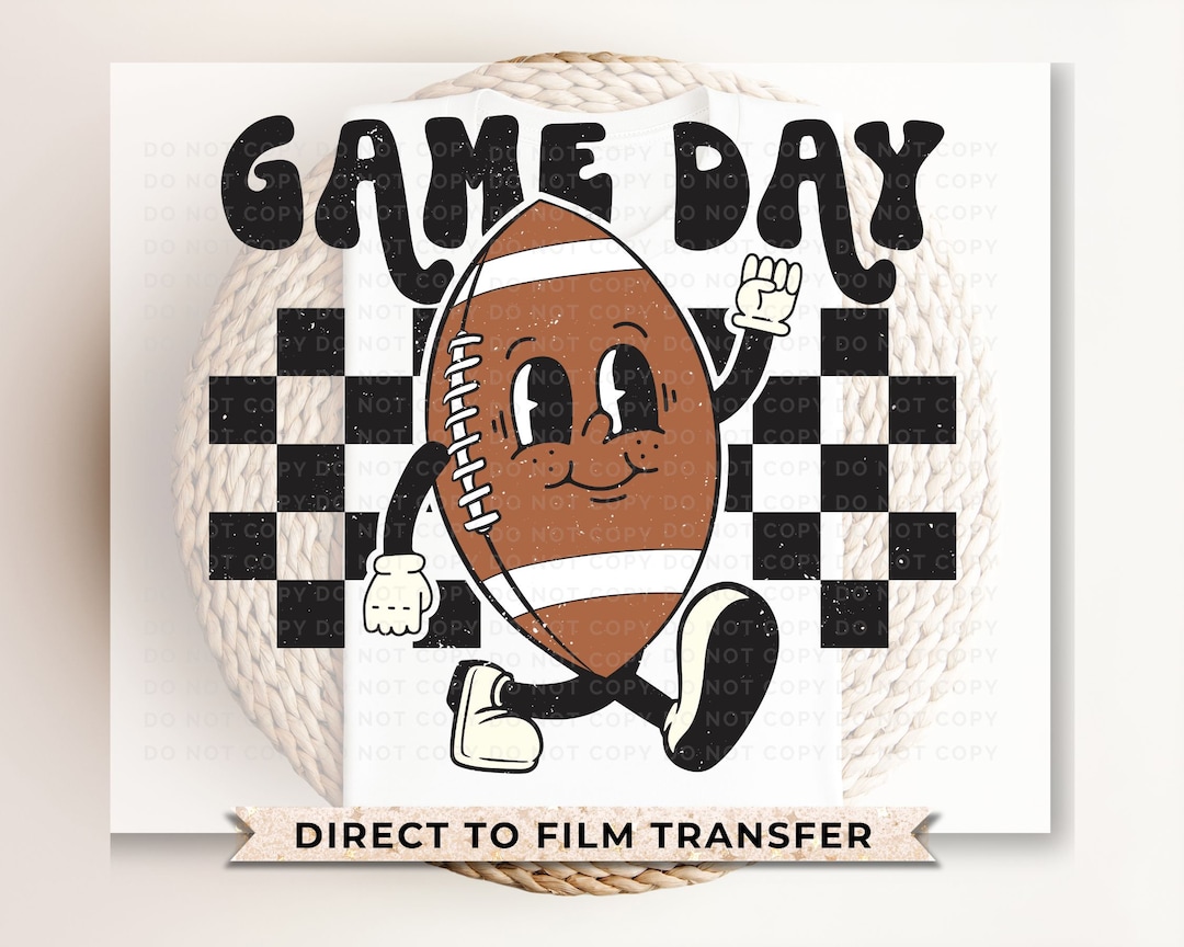 Football DTF Transfers, Ready to Press, T-shirt Transfers, Heat ...