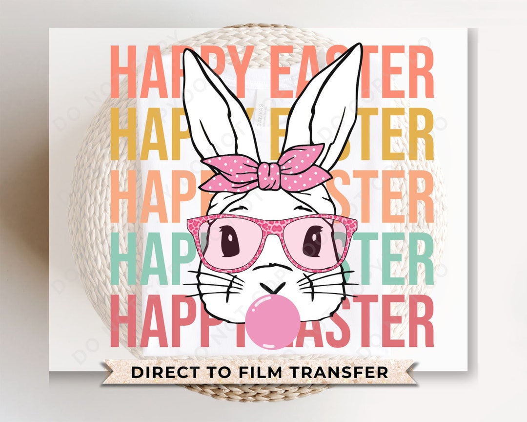 Easter DTF Transfers, Ready to Press, T-shirt Transfers, Heat Transfer ...