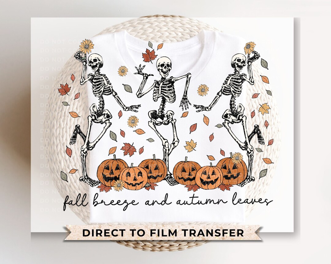 Fall DTF Transfers, Ready to Press, T-shirt Transfers, Heat Transfer ...
