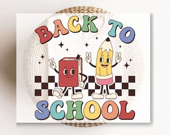 Office Squad School Back to School Ready to Press Transfer Direct to ...