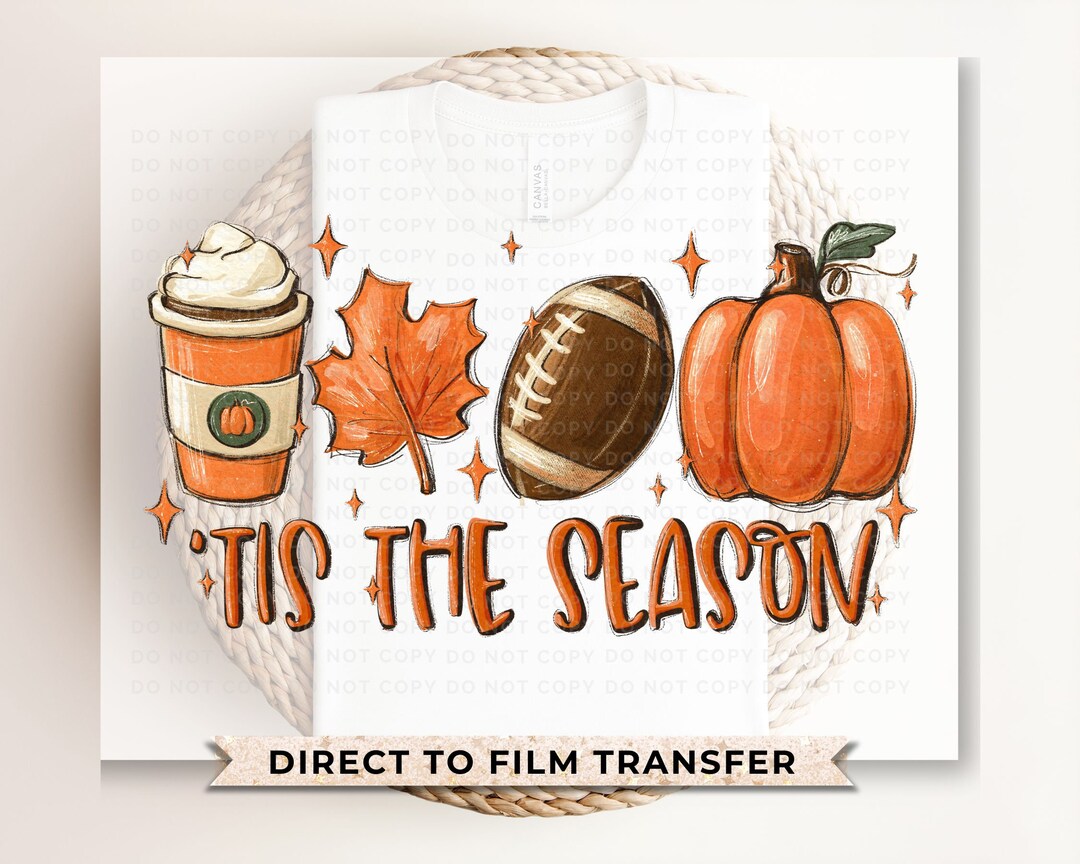 Fall DTF Transfers, Ready to Press, T-shirt Transfers, Heat Transfer ...