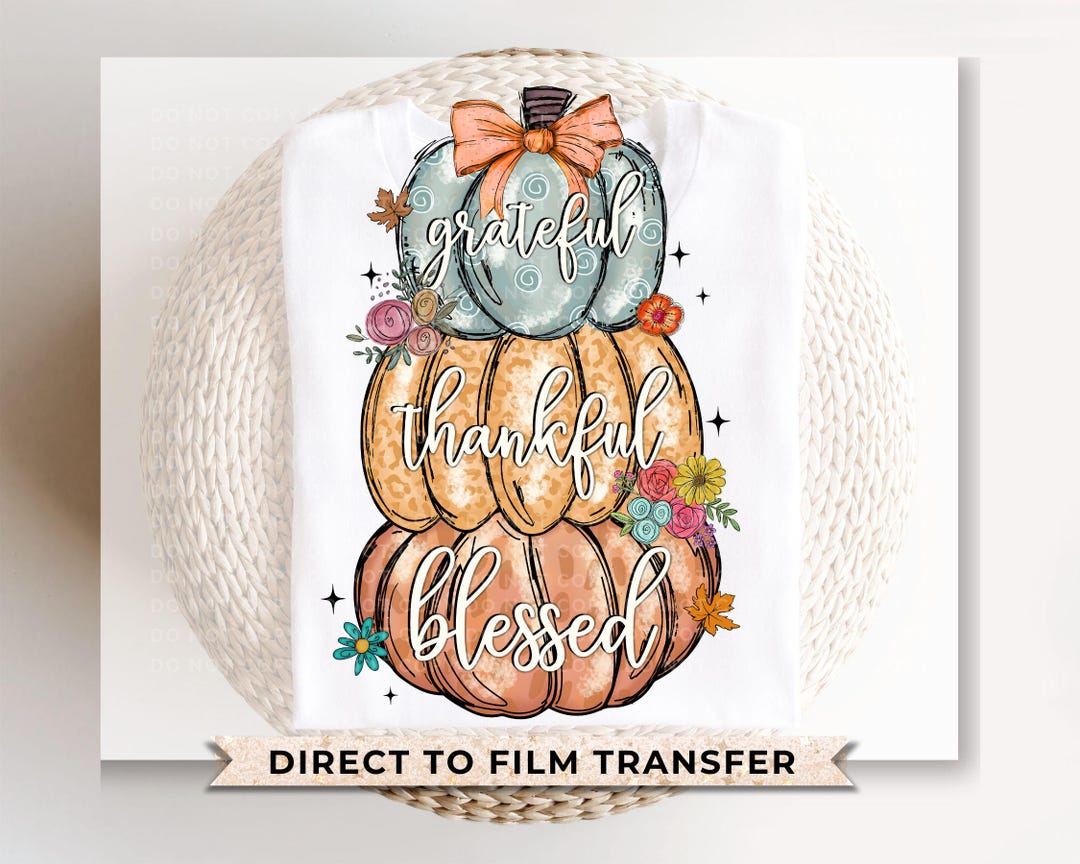 Thanksgiving DTF Transfers, Ready to Press, T-shirt Transfers, Heat ...