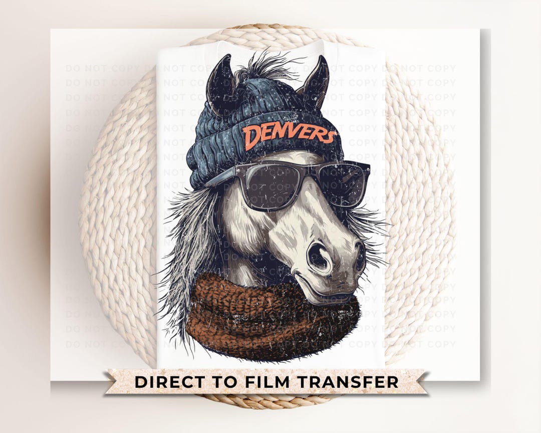 Denver Football DTF Transfer, Ready to Press, T-shirt Transfer, Heat ...