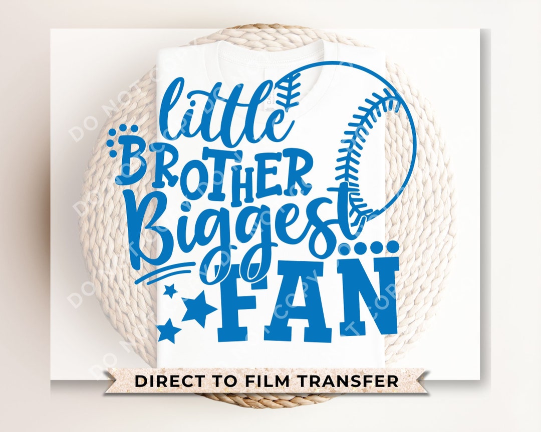Baseball Brother DTF Transfers, Ready to Press, T-shirt Transfers, Heat ...