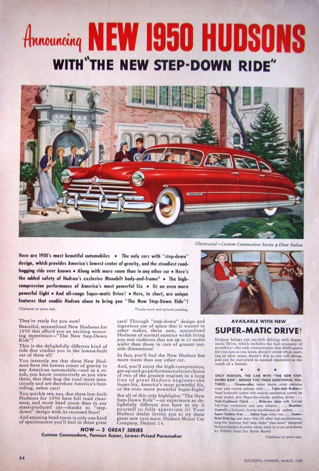 1950 Hudson Commodore 4 Door