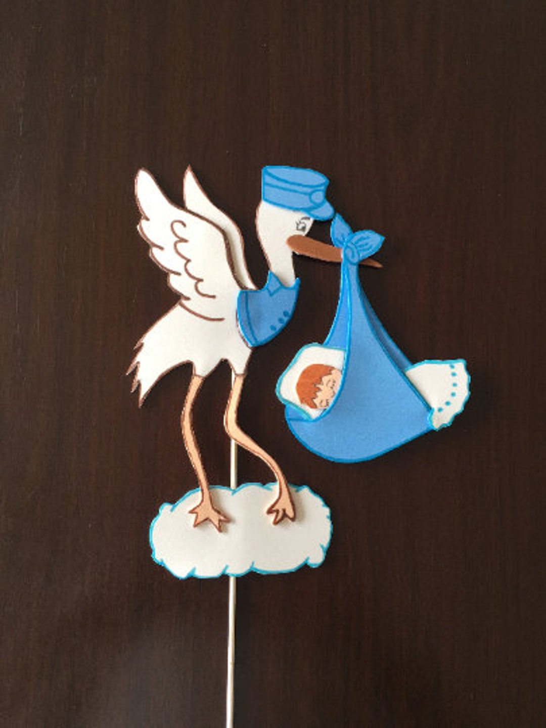 Stork Cut-out Centerpiece/baby Shower Centerpiece/baby Stork/baby ...