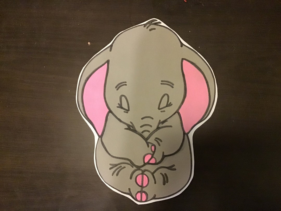 Dumbo Cut-out Centerpiece/baby Shower - Etsy