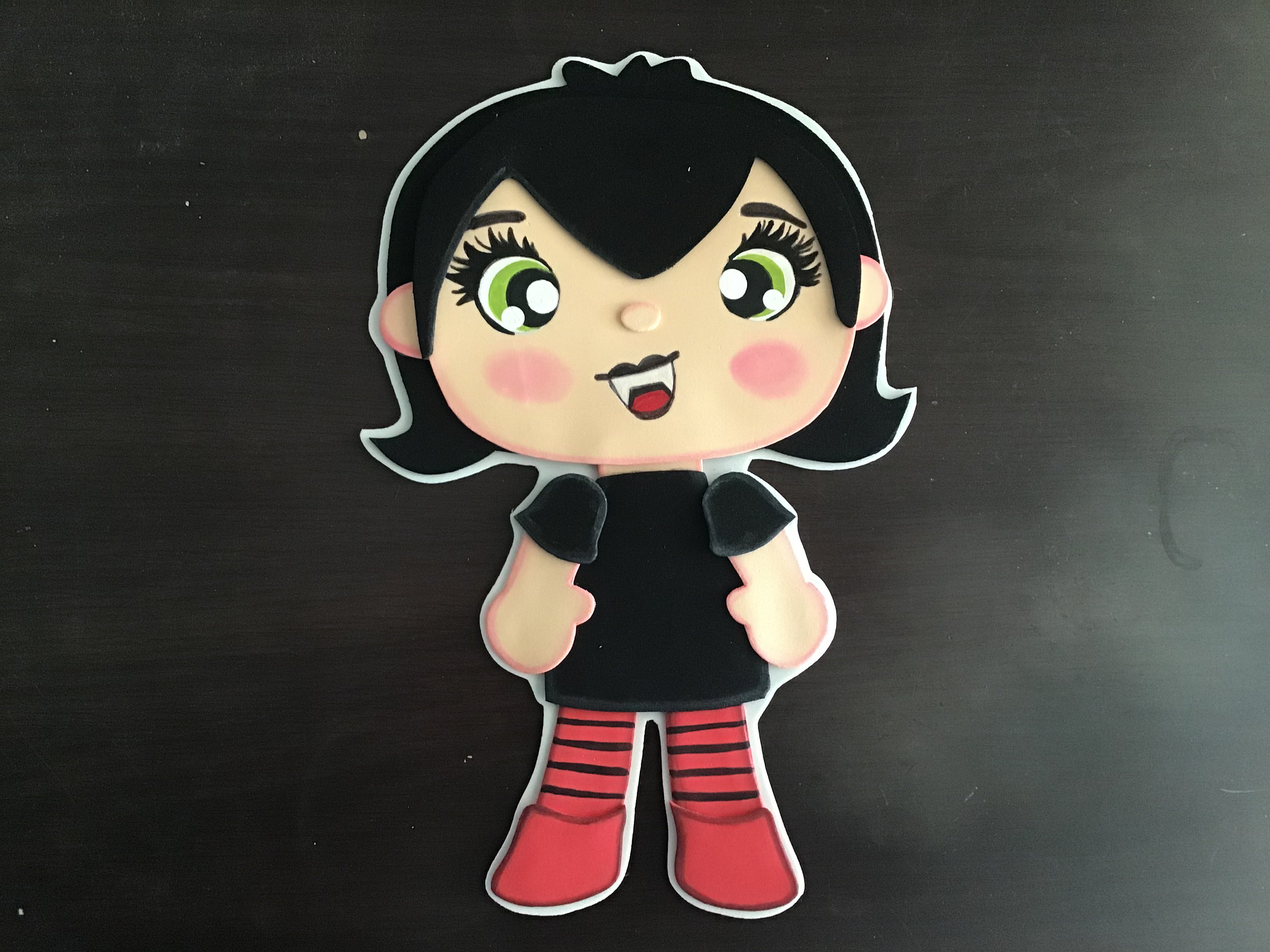 Hotel Transylvania Mavis Cut-out Centerpiece for Birthday Parties ...