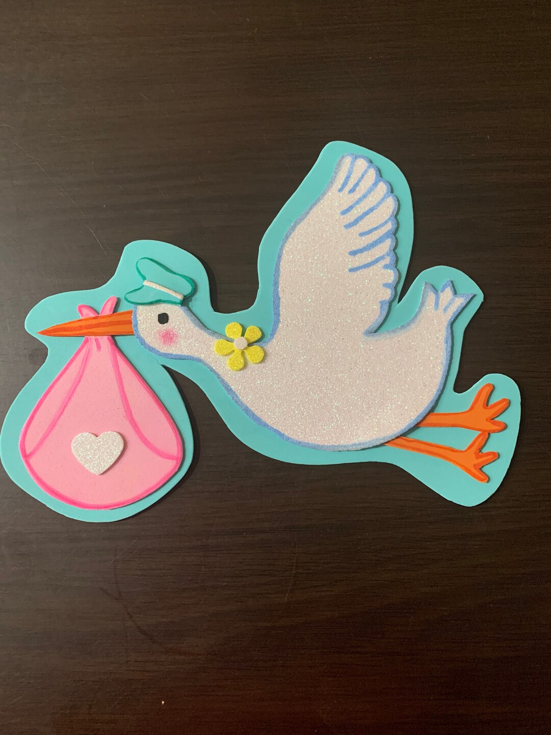 Stork Cut-out Centerpiece/baby Shower Centerpiece/baby Stork/baby ...