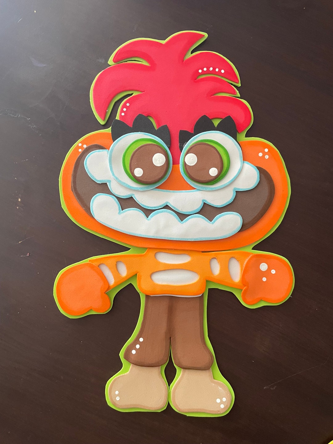 Inside Out Anxiety Cut-out Centerpiece for Birthday Parties, Decoration ...