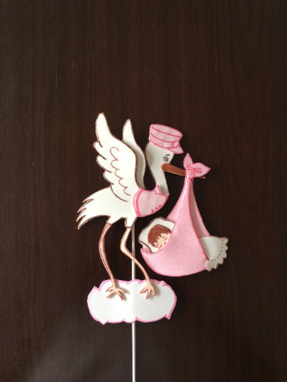 Stork Cut-out Centerpiece/baby Shower Centerpiece/baby Stork/baby ...