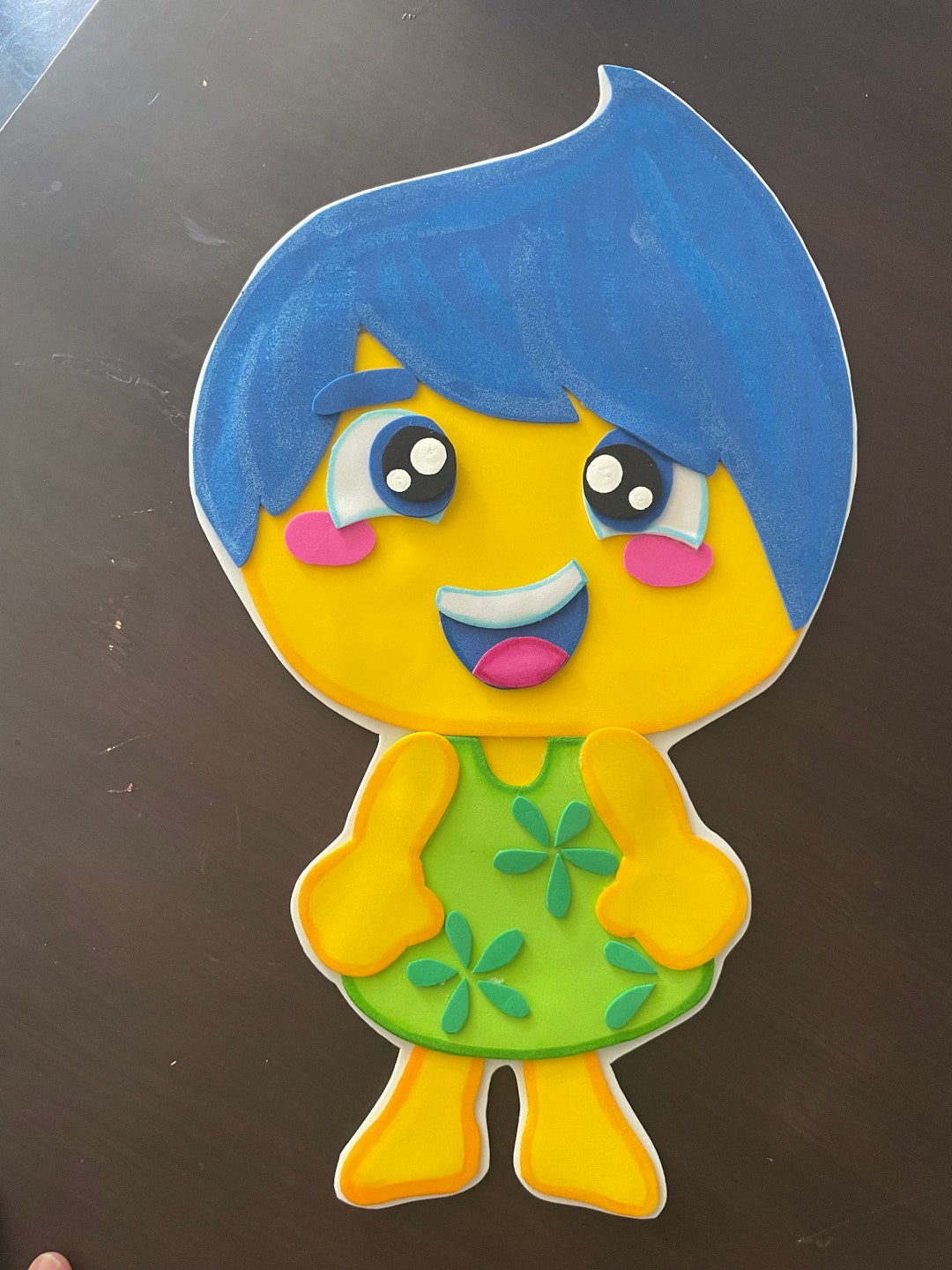 Inside Out Joy Cut-out Centerpiece for Birthday Parties, Decoration ...