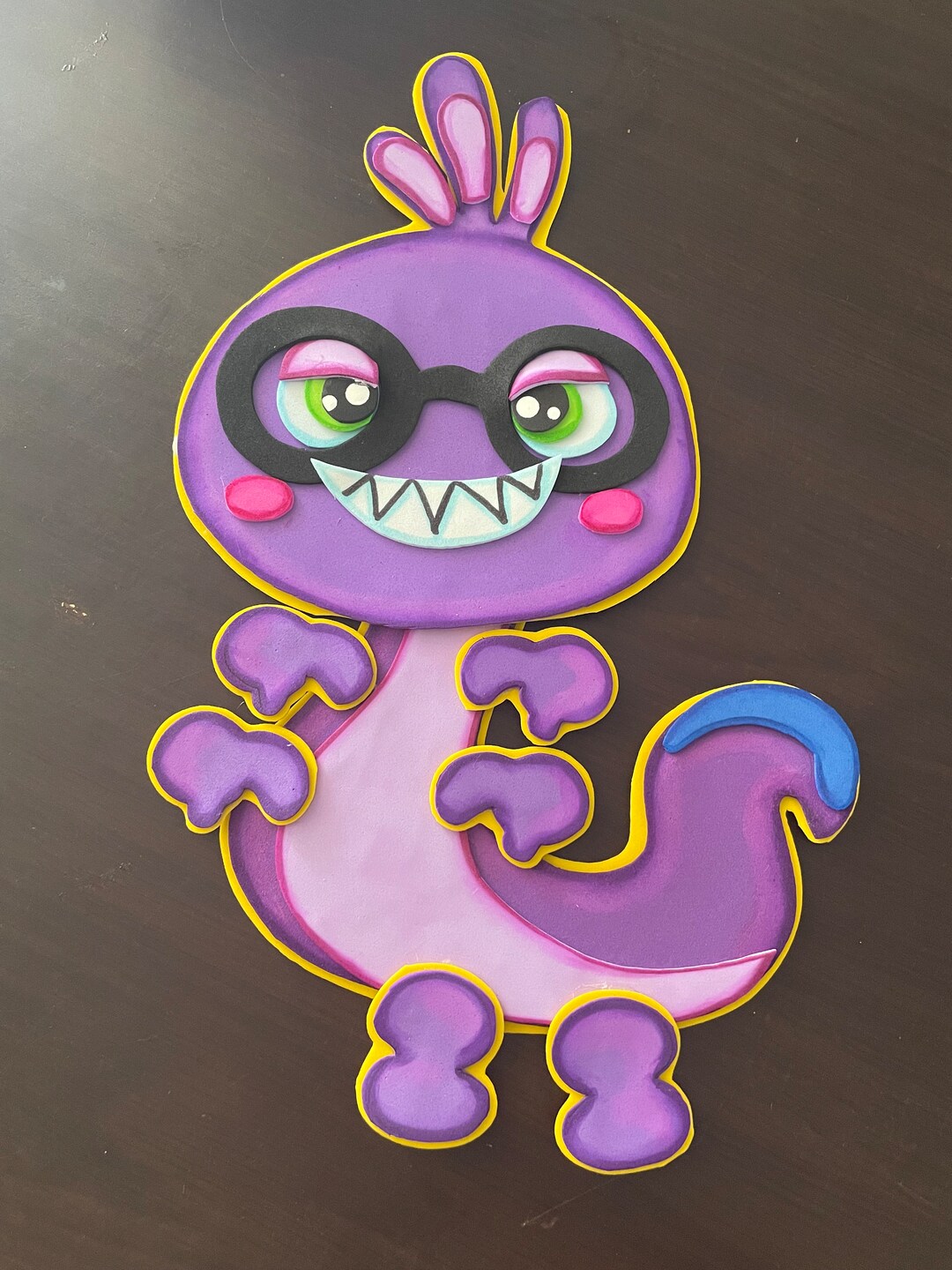 Monsters Inc Randall Boggs Cut-out Centerpiece for Birthday Parties ...