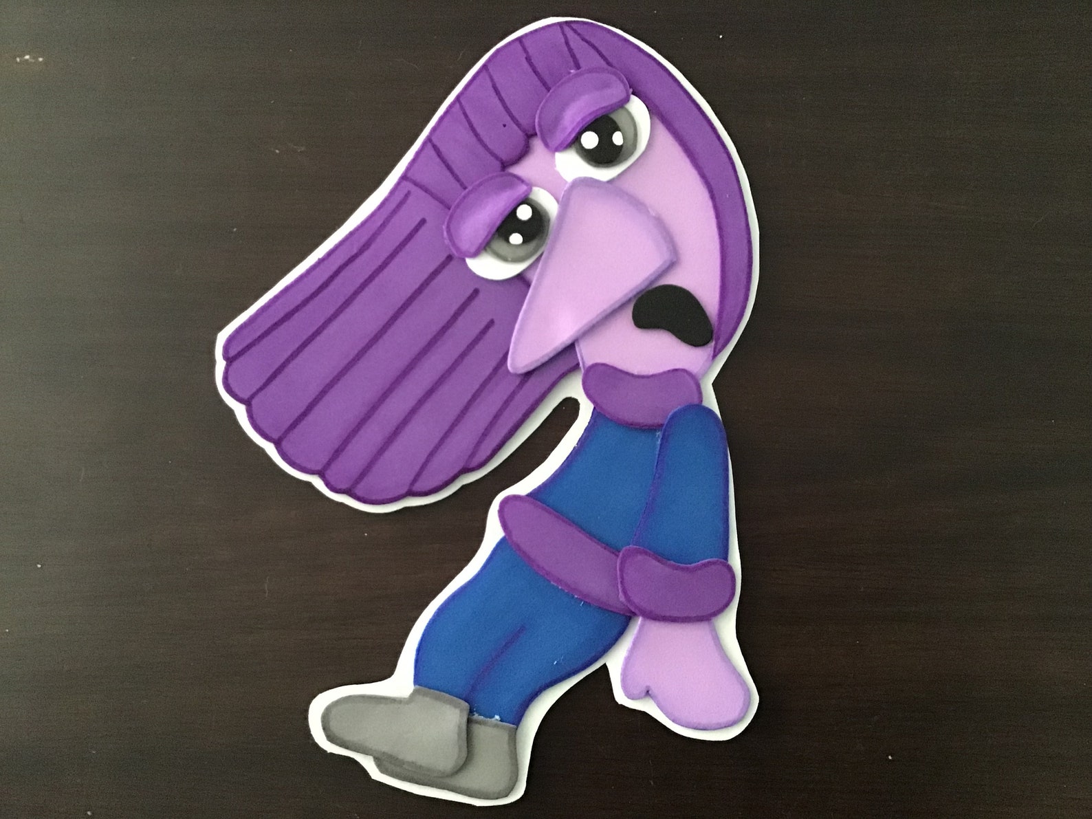 Inside Out Ennui Cut-out Centerpiece for Birthday Parties, Decoration ...