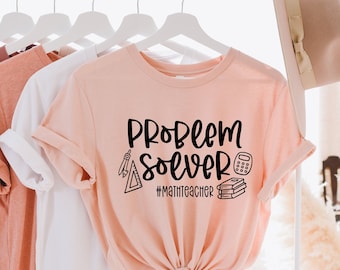 Math Teacher Shirt Womens Teacher Shirt Gift for Math Teacher Mathlete ...