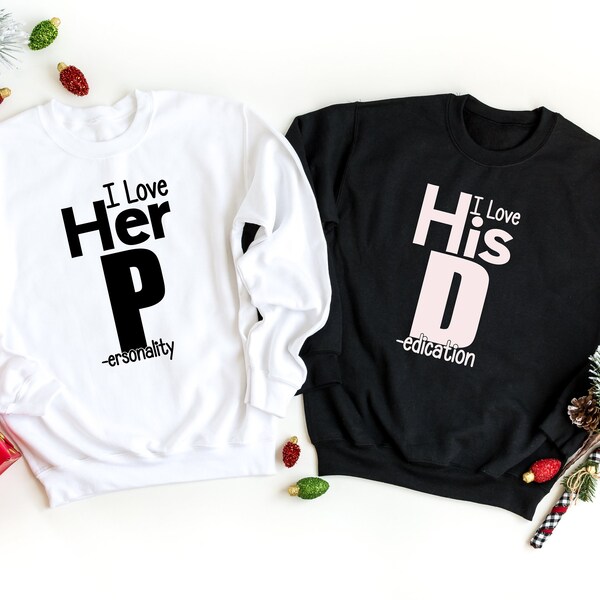 His Her Hoodie Etsy