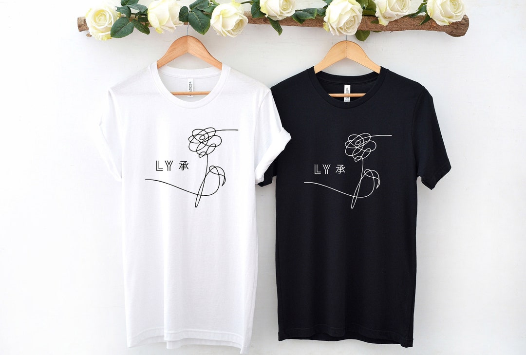 BTS Shirt BTS Logo Shirt BTS Group Shirt Bts Love Bts - Etsy
