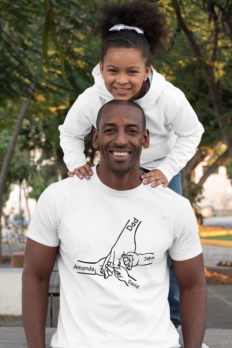 Custom Daddy Shirt, Fathers Day, Gift for Grandpa, Personalized Cute ...