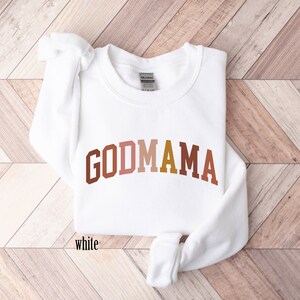 Cute Godmama Sweatshirt,godmama Gift,godmother Sweater, Godmama Sweater ...