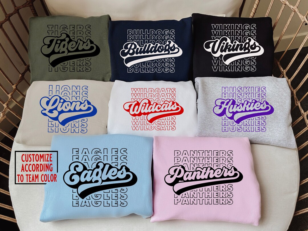 Favorite Team Sweatshirt, Team Mascot Shirt, School Team Shirt,love ...